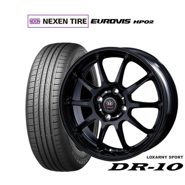 ■ホイールカラー：ガンブラックサイズ：14インチ 4.5JPCD/INSET：4穴100mm→+45■タイヤサイズ：155/65R14 75T シーズン：サマータイヤ■参考車種ニッサン デイズ(DAYZ) デイズルークス モコ ルークスホン...