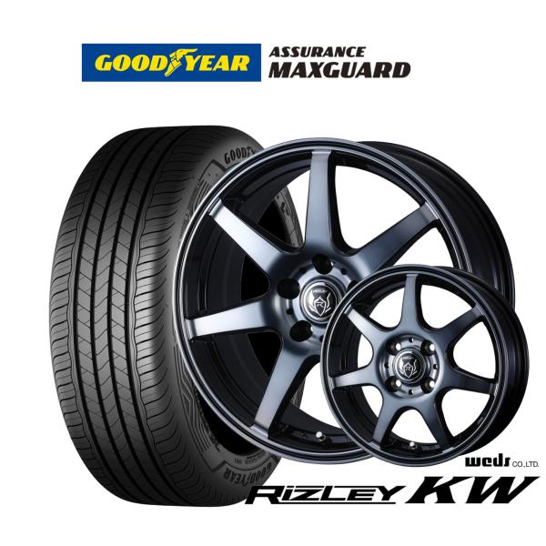 ■ホイールカラー：ブラックポリッシュブラッククリアサイズ：16インチ 6.5JPCD/INSET：5穴114.3mm→+40,+47,+53■タイヤサイズ：205/60R16 92V シーズン：サマータイヤ■参考車種トヨタ SAI (サイ)...