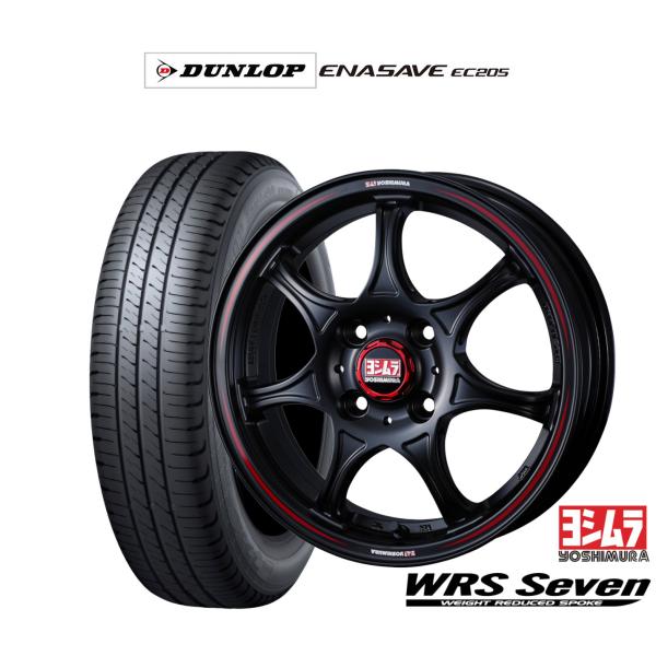 ■ホイールカラー：セミマットブラックサイズ：14インチ 4.5JPCD/INSET：4穴100mm→+45■タイヤサイズ：155/65R14 75S シーズン：サマータイヤ■参考車種ニッサン デイズ(DAYZ) デイズルークス モコ ルーク...
