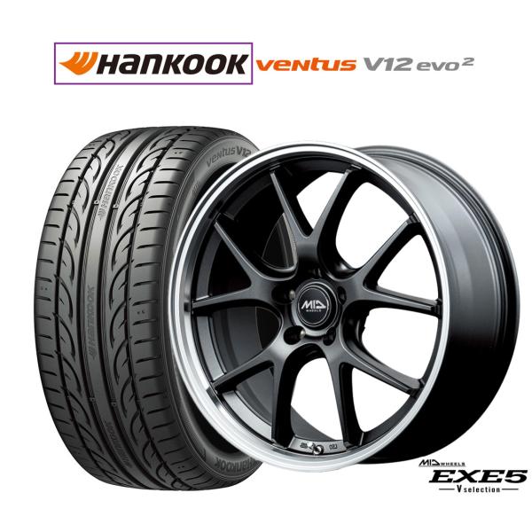 ■ホイールカラー：セミグロスガンメタ/リムポリッシュサイズ：18インチ 8.0JPCD/INSET：5穴114.3mm→+42■タイヤサイズ：225/45R18 95Y XL シーズン：サマータイヤ■参考車種トヨタ MIRAI (ミライ) ...