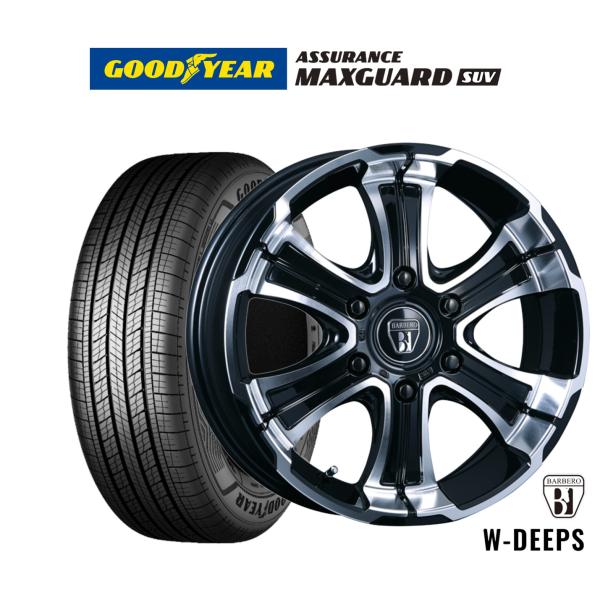 ■ホイールカラー：ブラックポリッシュサイズ：16インチ 6.5JPCD/INSET：6穴139mm→+38■タイヤサイズ：215/70R16 100H シーズン：サマータイヤ■参考車種トヨタ ハイエース (200系)