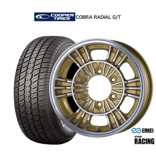 ■ホイールカラー：マシニングゴールドサイズ：15インチ 6.0JPCD/INSET：6穴139mm→+32■タイヤサイズ：215/70R15 97T RWL（レイズドホワイトレター） シーズン：サマータイヤ■参考車種トヨタ ハイエース (2...