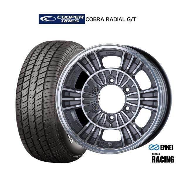 ■ホイールカラー：マシニングガンメタリックサイズ：15インチ 6.0JPCD/INSET：6穴139mm→+32■タイヤサイズ：215/70R15 97T RWL（レイズドホワイトレター） シーズン：サマータイヤ■参考車種トヨタ ハイエース...