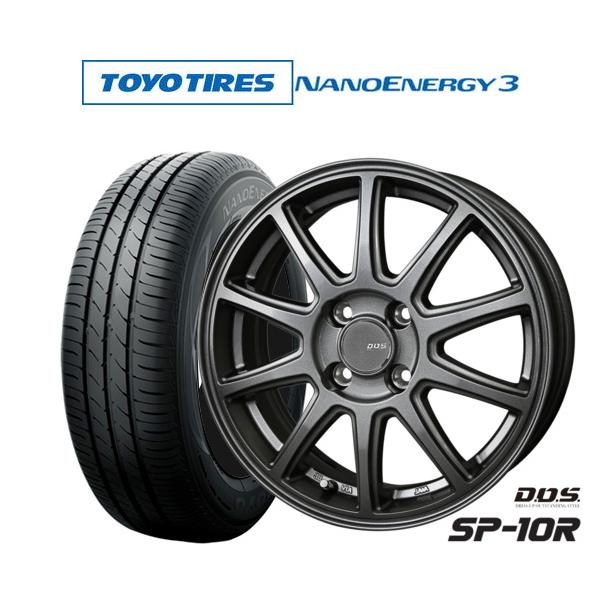■ホイールカラー：メタリックグレーサイズ：14インチ 4.5JPCD/INSET：4穴100mm→+45■タイヤサイズ：155/55R14 69V シーズン：サマータイヤ■参考車種ニッサン NV100クリッパー オッティ モコホンダ ザッツ...