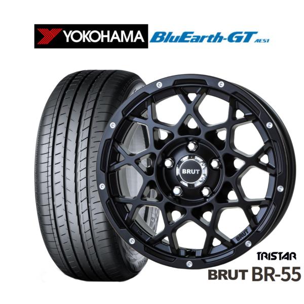 ■ホイールカラー：ミルドサティンブラックサイズ：17インチ 7.5JPCD/INSET：5穴114.3mm→+38■タイヤサイズ：225/45R17 94W XL シーズン：サマータイヤ■参考車種トヨタ GRヤリス オーリス クラウンアスリ...