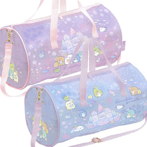 キャラミックスからロール型の大容量のバックが新登場！<br>かわいいプールバッグです。<br>ななめがけ出来るショルダーひも付き！<br>小さいお子様の引きずらない短い持ち手もあります<br>...