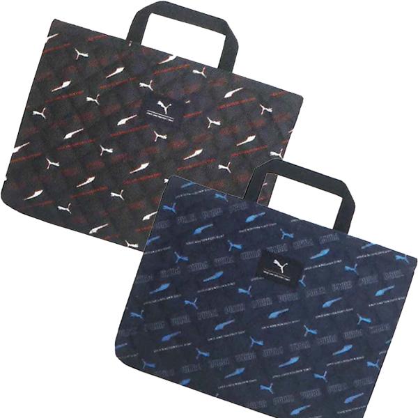 スポーツブランドの定番・PUMA！！2026年最新柄！かっこいいレッスンバッグです！・本体生地はキルティング加工・本体内側にネームタグ付■本体サイズ：H310×W440×D30mm、115g■材質：綿、ポリエステル【メール便発送可】日時指定...