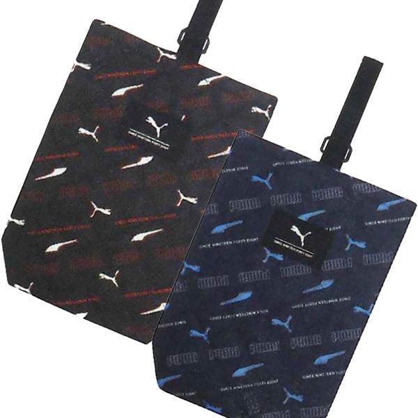 スポーツブランドの定番・PUMA！！2026年最新柄！かっこいいシューズバッグです！・本体生地はキルティング加工・本体内側にネームタグ付■本体サイズ：H295×W220×D65mm、63g■材質：ポリエステル【メール便発送可】日時指定・ラッ...