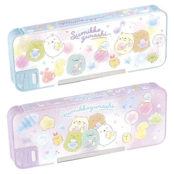 待望のすみっコぐらし登場！！2024年新柄新学期・新入学にオススメのゴーゴースクール！かわいいソフトペンケースです！ 日本製 鉛筆が6本入ります。サイズ：240×95×30mm/軟質塩ビ製・両面開きタイプ・鉛筆削り付・時間割表付・お名前シー...