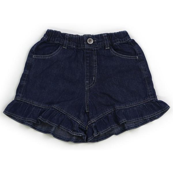ブランド：Seraphine(セラフィン)カテゴリー：ショートパンツサイズ：110サイズ色：ネイビーデニム状態：★★★記名：なしジャンル：Girlウエストは総ゴムです。色褪せがありますがまだお使いいただけそうです。