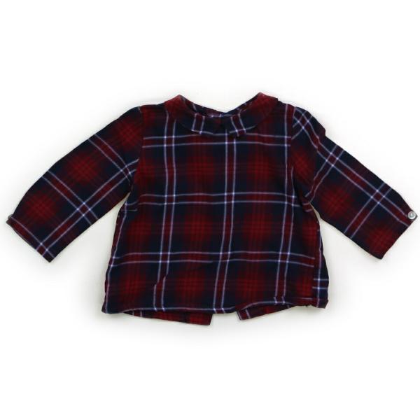ブランド：Amaia Kids(アマイアキッズ)カテゴリー：シャツ・ブラウスサイズ：70サイズ色：レッド・ネイビー・チェック状態：★★★記名：なしジャンル：Girl綿100％。柔らかい生地です。後ろボタン開き。実際のサイズ表記は、1y。やや...