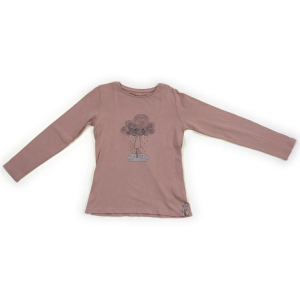 ブランド：Chateau de Sable(シャトードサーブル)カテゴリー：Tシャツ・カットソーサイズ：120サイズ色：くすみピンク状態：★★記名：なしジャンル：Girl実際のサイズ表記は、8ans。袖口が薄く汚れています。毛羽立ちが目立ちます。