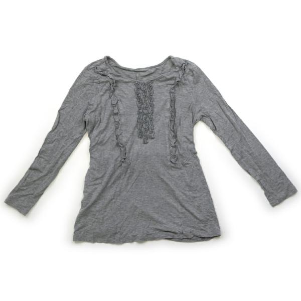 ブランド：COMME CA BLANC D'OEUF(コムサブロンドオフ)カテゴリー：授乳服サイズ：ママ向けアイテム色：グレー状態：★★★記名：なしジャンル：Mother実寸は、肩幅約35.2 cm、サイドネックポイントから総丈約56.8 ...