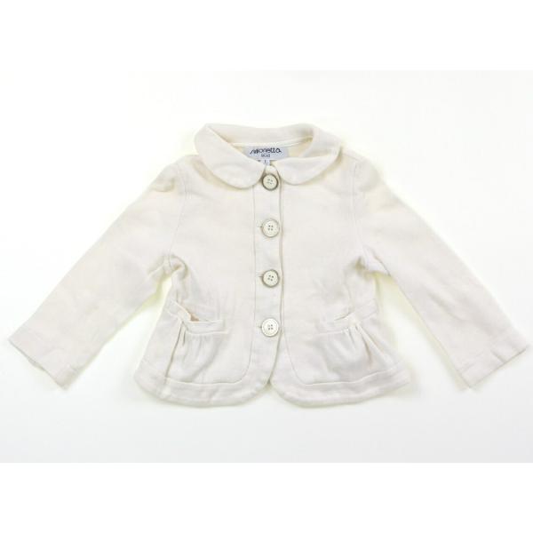 ブランド：Simonetta(シモネッタ)カテゴリー：ジャケット・ブレザーサイズ：100サイズ色：ホワイト状態：★★★記名：なしジャンル：Girlカットソー。ほこり付着がありますが、まだまだ活躍してくれそうです。