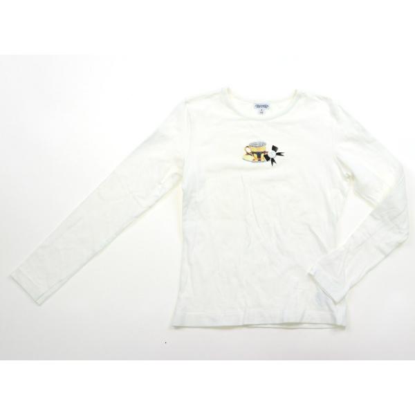 ブランド：Simonetta(シモネッタ)カテゴリー：Tシャツ・カットソーサイズ：140サイズ色：アイボリー・プリント状態：★★★記名：なしジャンル：Girlインナーとして活躍してくれそうです。実際のサイズ表記は146cmです。