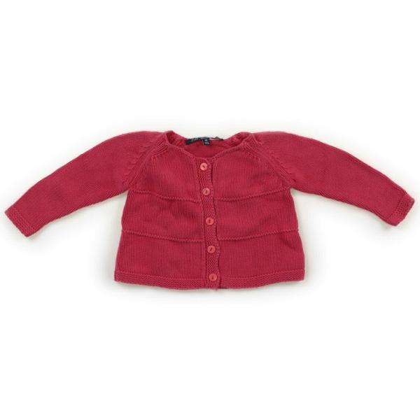 ブランド：Lili Gaufrette(リリゴーフレット)カテゴリー：カーディガンサイズ：80サイズ色：ピンク状態：★★記名：あり（タグ）ジャンル：Girl実際のサイズ表記は18mois。コットンニット。色褪せとヨレ感ありますがまだお使い頂...