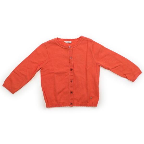 ブランド：Dave&amp;Bella(デイブアンドベラ)カテゴリー：カーディガンサイズ：90サイズ色：オレンジ状態：★★★記名：なしジャンル：Girl若干色褪せ・毛羽立ちがあります。実際のサイズ表記は3Yです。綿100％のニットです。