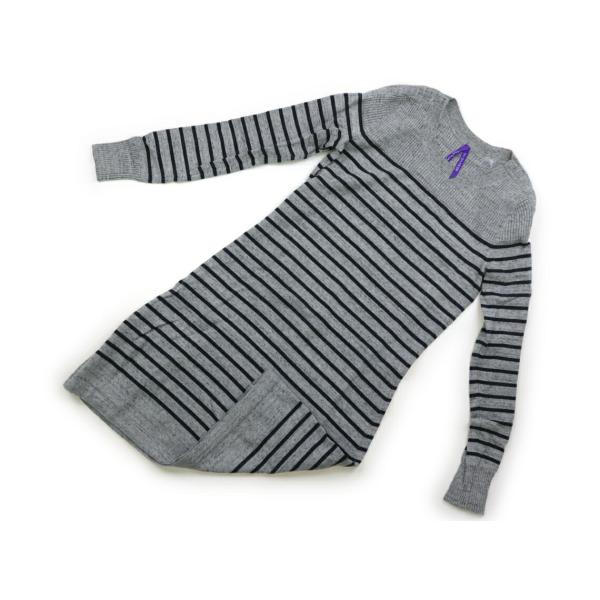 ブランド：Seraphine(セラフィン)カテゴリー：マタニティワンピースサイズ：ママ向けアイテム色：グレー　ネイビー　ボーダー状態：★★★記名：なしジャンル：Mother実寸は、肩幅約30.7 cm、サイドネックポイントから総丈約79.9...