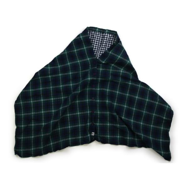 ブランド：miki HOUSE(ミキハウス)カテゴリー：授乳ケープ・カバーサイズ：ママ向けアイテム色：グリーン、ネイビー、チェック状態：★★記名：なしジャンル：Mother広げた状態で、約48×160cm。ガーゼ生地。全体的にシワや毛羽立ち...