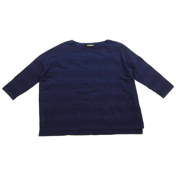 ブランド：Angeliebe(エンジェリーベ)カテゴリー：マタニティトップスサイズ：ママ向けアイテム色：ネイビー状態：★★★記名：なしジャンル：Mother裄丈約60 cm、胸囲約60.6cm、後中心のネックポイントから着丈約54.8cm。...