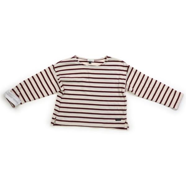 ブランド：Seraphine(セラフィン)カテゴリー：Tシャツ・カットソーサイズ：120サイズ色：クリーム・ボルドーボーダー状態：★★★記名：あり（タグ）ジャンル：Girl袖裏はレースです。若干の毛羽立ちがありますが、目立つ汚れはなく、まだ...