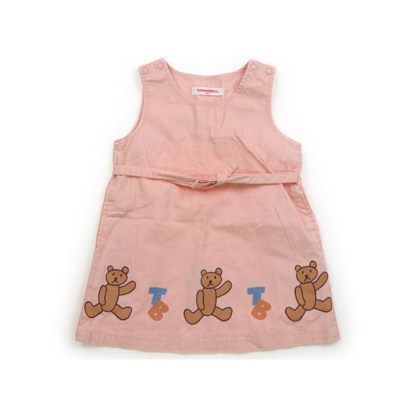 ブランド：TINKERBELL(ティンカーベル)カテゴリー：ジャンパースカートサイズ：80サイズ色：ピンク、くま状態：★★★記名：なしジャンル：Girl色褪せがありますがまだまだ活躍してくれそうです。