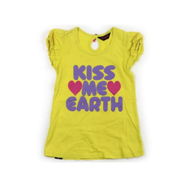 ブランド：EARTHMAGIC(アースマジック)カテゴリー：チュニックサイズ：130サイズ色：イエロー・パープルロゴ状態：★★★記名：なしジャンル：Girlコットン。全体的に使用感がありますが目立つ汚れはなくまだお使い頂けそうです。