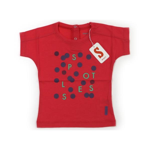 ブランド：imps&amp;elfs(インプス アンド エルフス)カテゴリー：Tシャツ・カットソーサイズ：80サイズ色：コーラル状態：N記名：なしジャンル：Girl新品タグ付き。サイズ表記は86cm。天竺コットン。