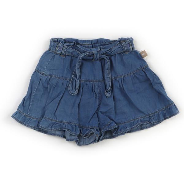 ブランド：Dave&amp;Bella(デイブアンドベラ)カテゴリー：キュロットサイズ：90サイズ色：ブルー、フリル状態：★★記名：なしジャンル：Girl薄手のデニム生地。ウエストは総ゴムで前リボンで調整可能。リボンは取り外しができます。強...