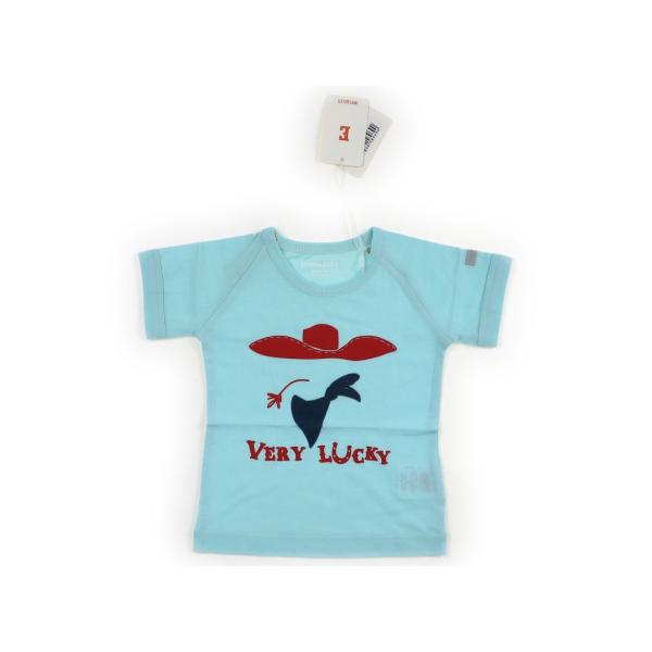 ブランド：imps&amp;elfs(インプス アンド エルフス)カテゴリー：Tシャツ・カットソーサイズ：60サイズ色：パステルブルー状態：N記名：なしジャンル：Boy新品タグ付きです。天竺コットン。サイズ表記は68cm。