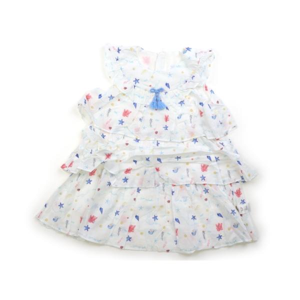 ブランド：Dave&amp;Bella(デイブアンドベラ)カテゴリー：ワンピースサイズ：100サイズ色：白、海柄状態：★★★★記名：なしジャンル：Girl実際のサイズ表記は4Y/100/52です。ストレッチはありません。目立った汚れのない良...