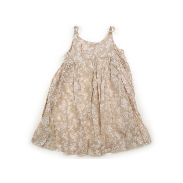 ブランド：DADWAY(ダッドウェイ)カテゴリー：ワンピースサイズ：110サイズ色：ベージュ×白系花柄状態：★★★記名：なしジャンル：GirlブランドタグはD.fesense。夏らしい超薄手生地。シワなど使用感はありますが汚れは見当たりません。