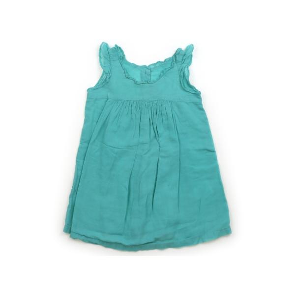 ブランド：BONTON(ボントン)カテゴリー：チュニックサイズ：80サイズ色：ターコイズブルー状態：★★（返品不可）記名：なしジャンル：Girl実際のサイズ表記は18M。全体に色あせ・毛羽立ち、前身頃に若干の汚れがありますがまだお使い頂けそ...