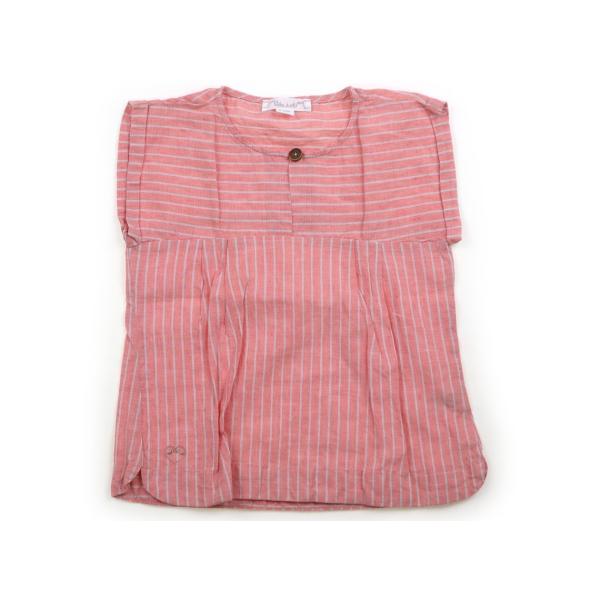 ブランド：Chateau de Sable(シャトードサーブル)カテゴリー：シャツ・ブラウスサイズ：120サイズ色：ピンク、ライトグレー状態：★★★記名：なしジャンル：Girl実際のサイズ表記は8ansです。ストレッチはありません。所々に糸...