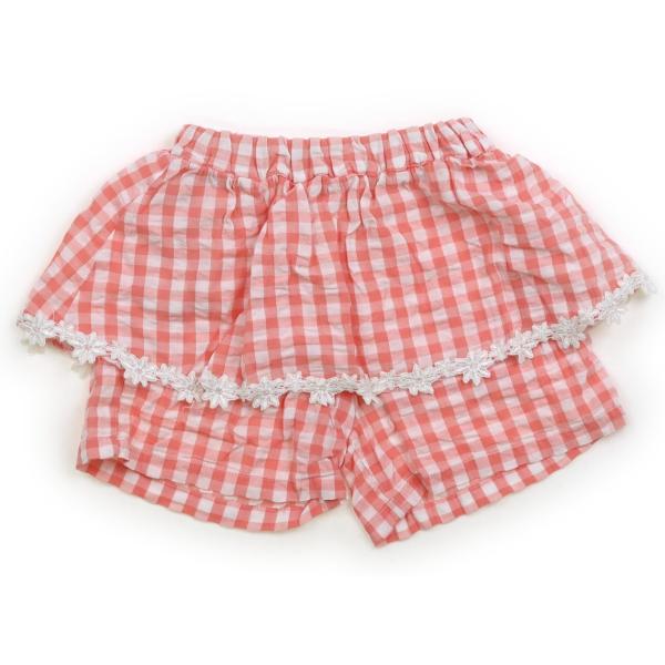 ブランド：Seraphine(セラフィン)カテゴリー：ショートパンツサイズ：100サイズ色：ピンク、白、チェック柄状態：★★★記名：なしジャンル：Girlウエストのゴムは交換穴があります。薄手ストレッチはありません。お花にややほつれはありま...