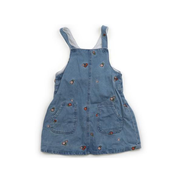 ブランド：Dave&amp;Bella(デイブアンドベラ)カテゴリー：ジャンパースカートサイズ：110サイズ色：水色・刺しゅう状態：★★★記名：なしジャンル：Girl裏地を止める糸ループが取れています。全体に使用感はありますが、まだまだ普段...