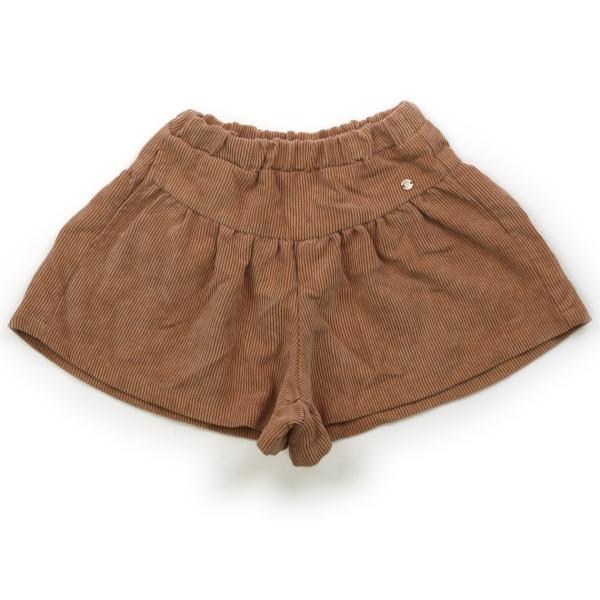 ブランド：apres les cours(アプレレクール)カテゴリー：キュロットサイズ：90サイズ色：ブラウン状態：★★★記名：なしジャンル：Girlコーデュロイ調、ウエストは総ゴムです。やや色褪せ感ありますが、目立つ汚れはありません。