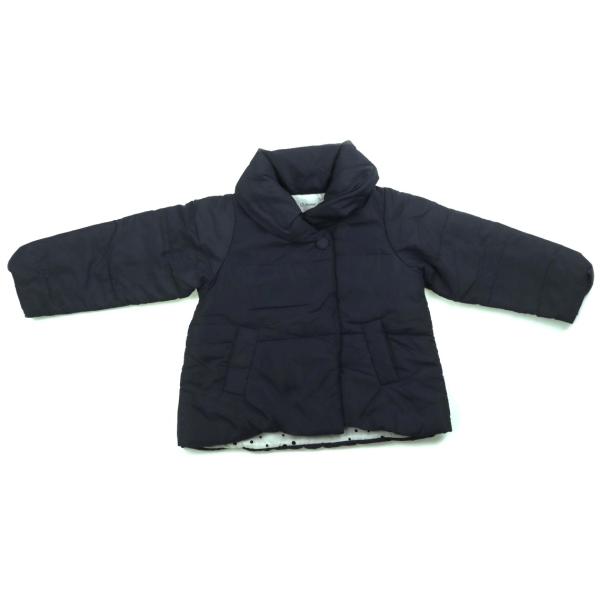 ブランド：DADWAY(ダッドウェイ)カテゴリー：コート・ジャンパーサイズ：110サイズ色：ネイビー状態：★★★記名：なしジャンル：GirlD.fesenseです。ポリエステル素材。中綿入り。ファスナー・スナップボタン開き。右袖に複数の引っ...