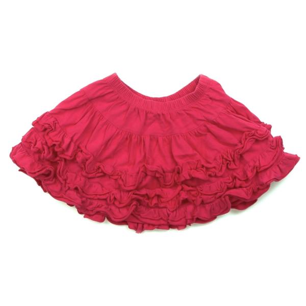 ブランド：Lili Gaufrette(リリゴーフレット)カテゴリー：スカートサイズ：110サイズ色：フューシャピンク状態：★★★記名：なしジャンル：Girlカットソー素材。ウエストは総ゴムです。実際のサイズ表記は、5ans。全体に色あせ・...