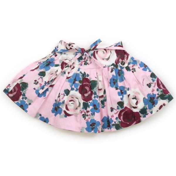 ブランド：Simonetta(シモネッタ)カテゴリー：スカートサイズ：100サイズ色：ピンク・花柄状態：★★★★記名：なしジャンル：Girl実際のサイズ表記は3です。サイズ調整ゴムが付いています。脇ファスナーあき。裏地の裾にチュールがついて...