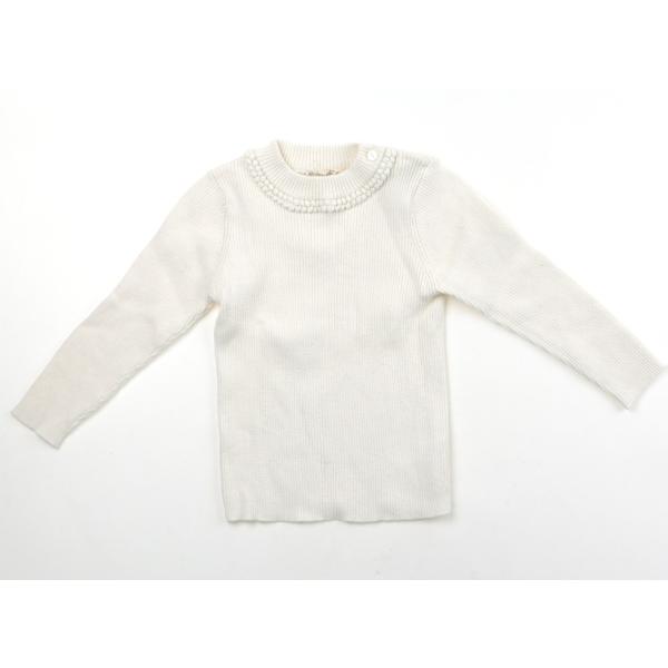 ブランド：Dave&amp;Bella(デイブアンドベラ)カテゴリー：ニット・セーターサイズ：90サイズ色：生成り状態：★★★記名：なしジャンル：Girl実際のサイズ表記は3Yです。コットン・ウール混合のリブニットです。まだまだ普段着として...