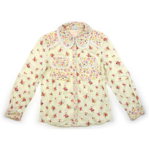 ブランド：Catherine Cottage(キャサリン・コテージ)カテゴリー：シャツ・ブラウスサイズ：140サイズ色：アイボリー・ピンク・花柄状態：★★（返品不可）記名：あり（タグ）ジャンル：Girl胸元に薄茶色いシミあり。洗いざらし感が...