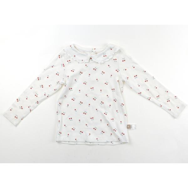 ブランド：Dave&amp;Bella(デイブアンドベラ)カテゴリー：チュニックサイズ：110サイズ色：ホワイト・さくらんぼ状態：★★（返品不可）記名：なしジャンル：Girlカットソー。所々に少し黄色いシミがあります。ぱっと見は目立ちません...