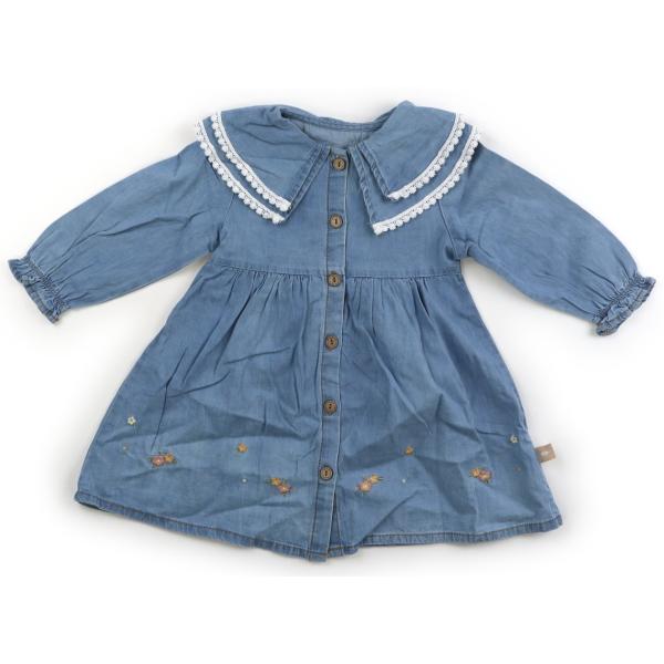 ブランド：Dave&amp;Bella(デイブアンドベラ)カテゴリー：ワンピースサイズ：80サイズ色：ウォッシュブルー状態：★★★記名：なしジャンル：Girl脇のブランドタグ裏に品質タグがあったようですがカットされています。サイズ表記80/...