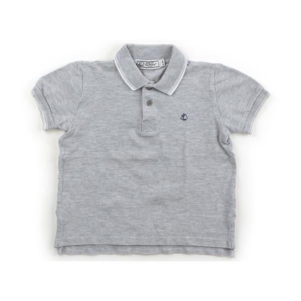 ブランド：PETIT BATEAU(プチバトー)カテゴリー：ポロシャツサイズ：120サイズ色：霜降りグレー状態：★★★記名：なしジャンル：Boy実際のサイズ表記は5ansです。左わき下あたりに青いシミがいくつかあります。