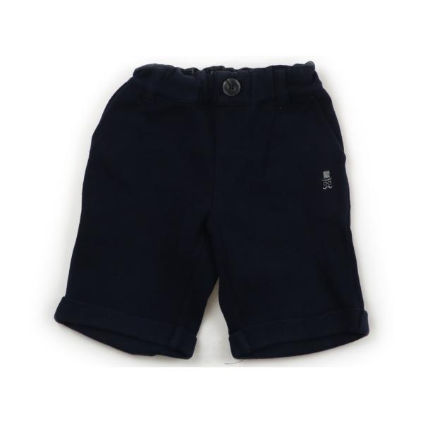 ブランド：kladskap(クレードスコープ)カテゴリー：ハーフパンツサイズ：100サイズ色：ネイビー状態：★★（返品不可）記名：なしジャンル：Boyスェット地で、ウエストはサイズ調整ゴムが付いています。全体に色褪せ・毛羽立ちあり。外遊びに...