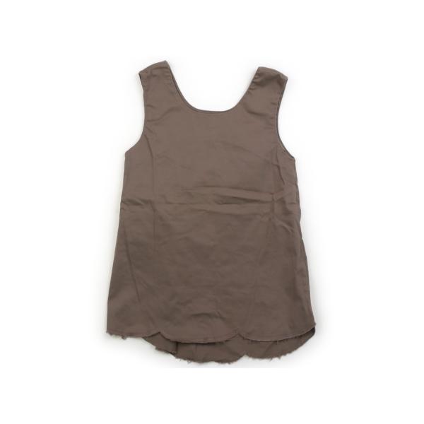 ブランド：WOLF&amp;RITA(ウルフアンドリタ)カテゴリー：タンクトップ・キャミソールサイズ：140サイズ色：ブラウン状態：★★★記名：なしジャンル：Girl裾は断ち切りのフロン時デザイン。実際のサイズ表記は8です。コットンポリウレ...