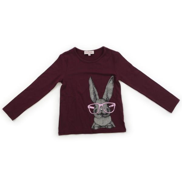 ブランド：Lili Gaufrette(リリゴーフレット)カテゴリー：Tシャツ・カットソーサイズ：110サイズ色：ワインレッド、ウサギ状態：★★★記名：なしジャンル：Girl実際のサイズ表記は6ansです。使用感はありますが、目立つ汚れはな...