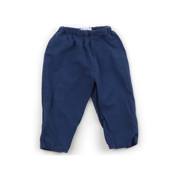 ブランド：Amaia Kids(アマイアキッズ)カテゴリー：パンツサイズ：90サイズ色：ダスティブルー状態：★★（返品不可）記名：なしジャンル：Boy実際のサイズ表記は2Y。コットンシャツ地。ウエストは総ゴムで中でねじれています。両膝にうっ...