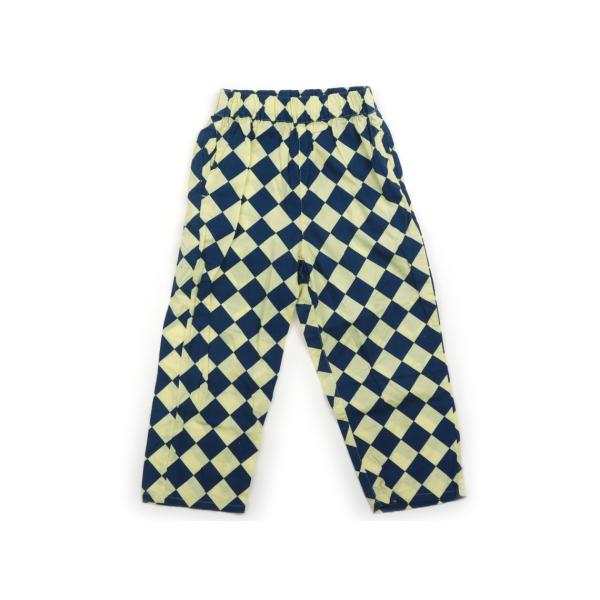 ブランド：B:MING by BEAMS(ビーミングバイビームス)カテゴリー：パンツサイズ：110サイズ色：ダイヤ柄イエローブルー状態：★★★記名：なしジャンル：Girlウエストは総ゴム、交換穴あり。洗いざらし感がありますが、まだまだ普段着...